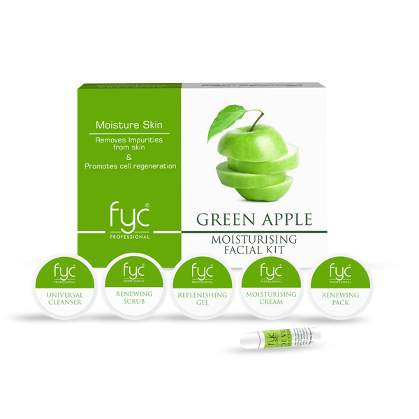GREEN APPLE MOISTURISING FACIAL KIT (260g) – Yavi Cosmetics
