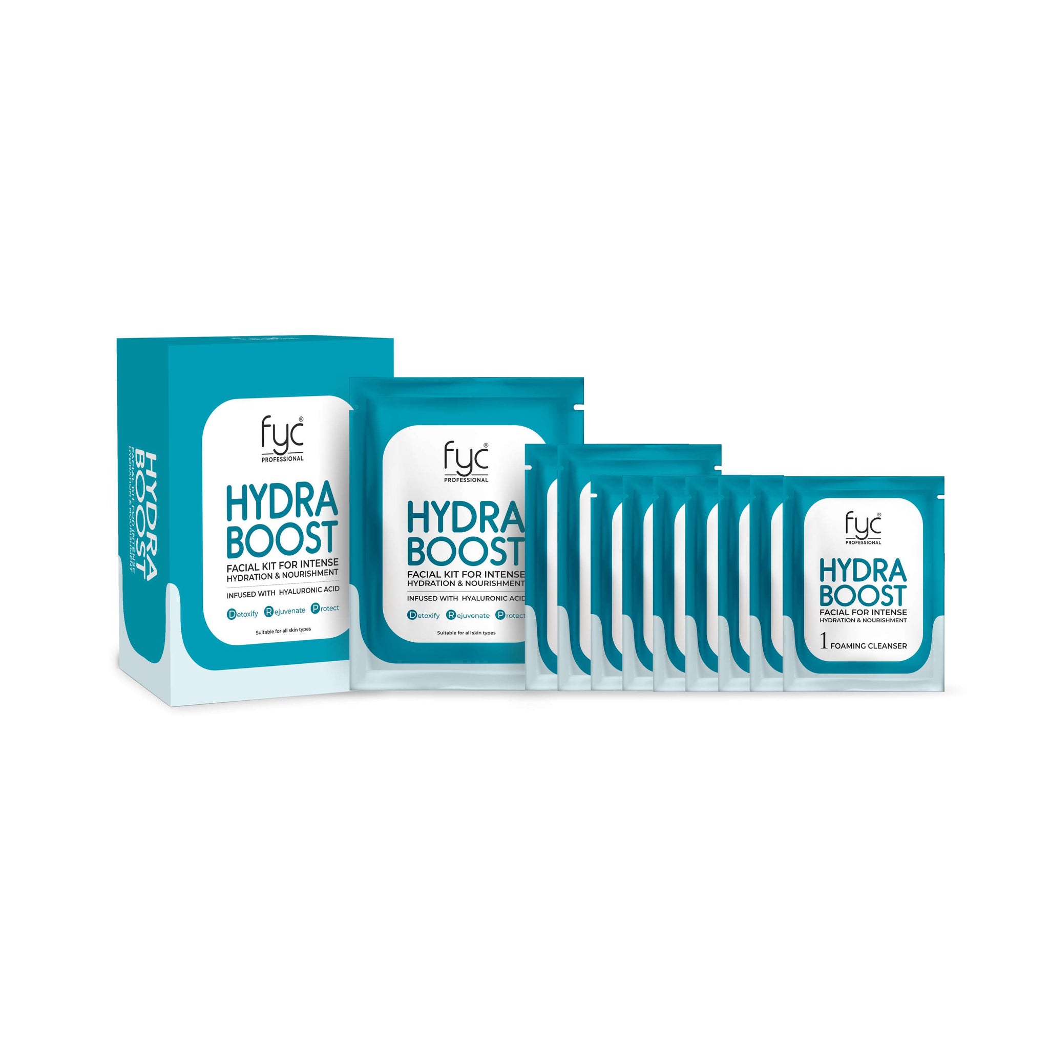 Hydraboost Facial kit 5 Pouch – FYC PROFESSIONAL